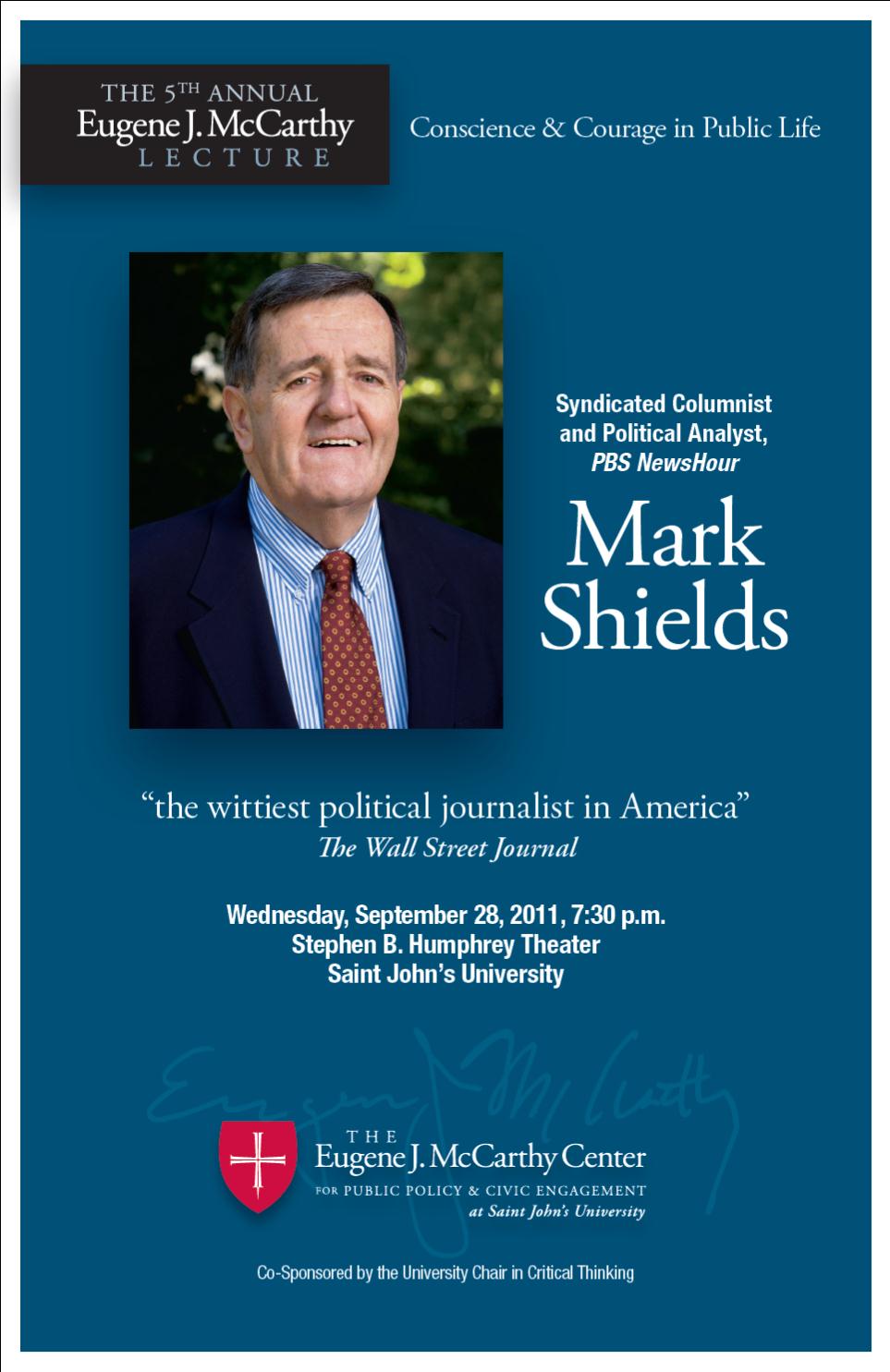 mark shields | 3CHICSPOLITICO